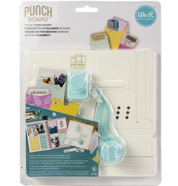 Punch Board - Envelope Canguru - We R Memory Keepers - Lavoro Papéis