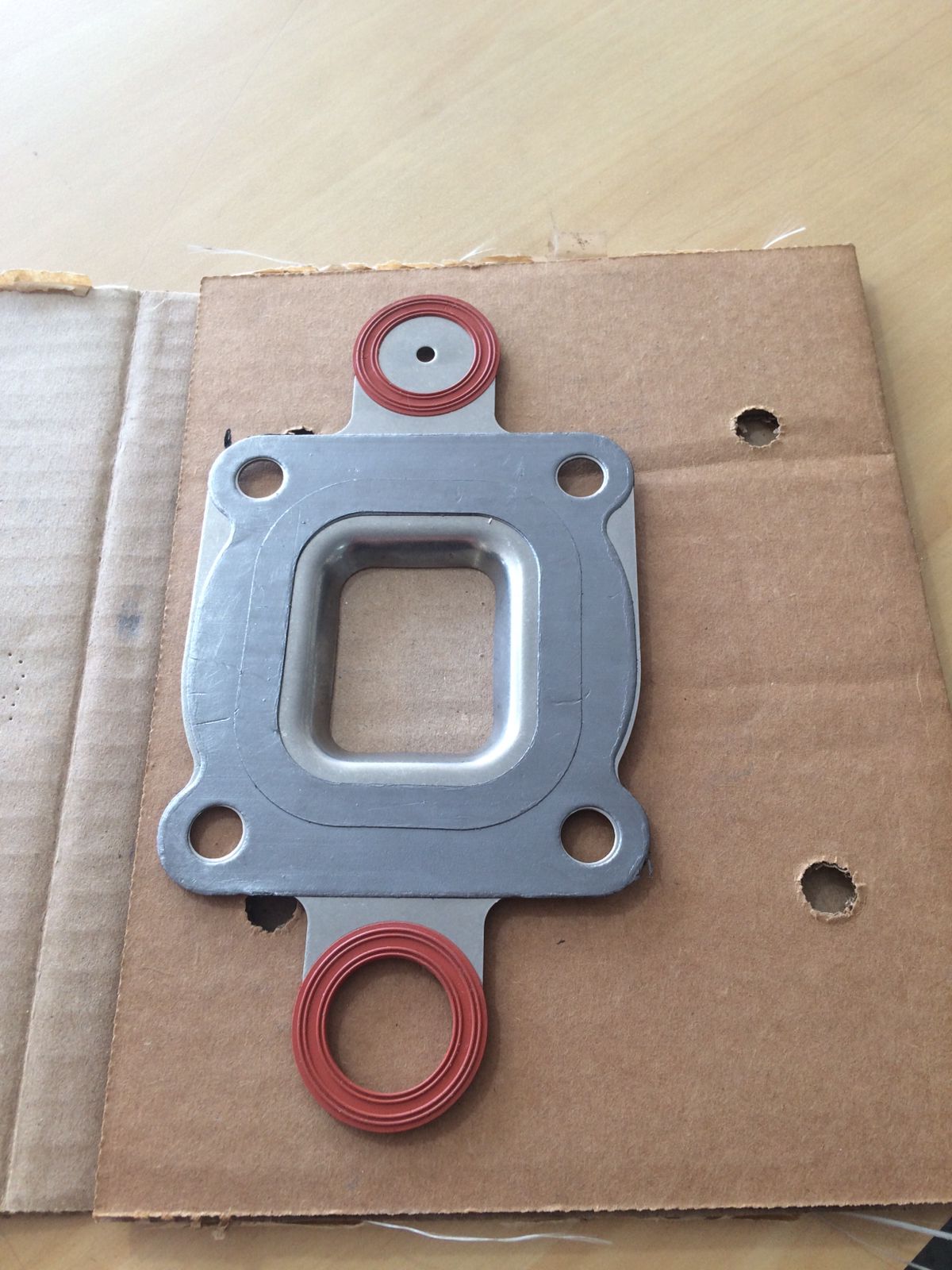 Junta Inferior do Riser 5.0/ 5.7/ 6.2 *Original Quick Silver* - SOS ...