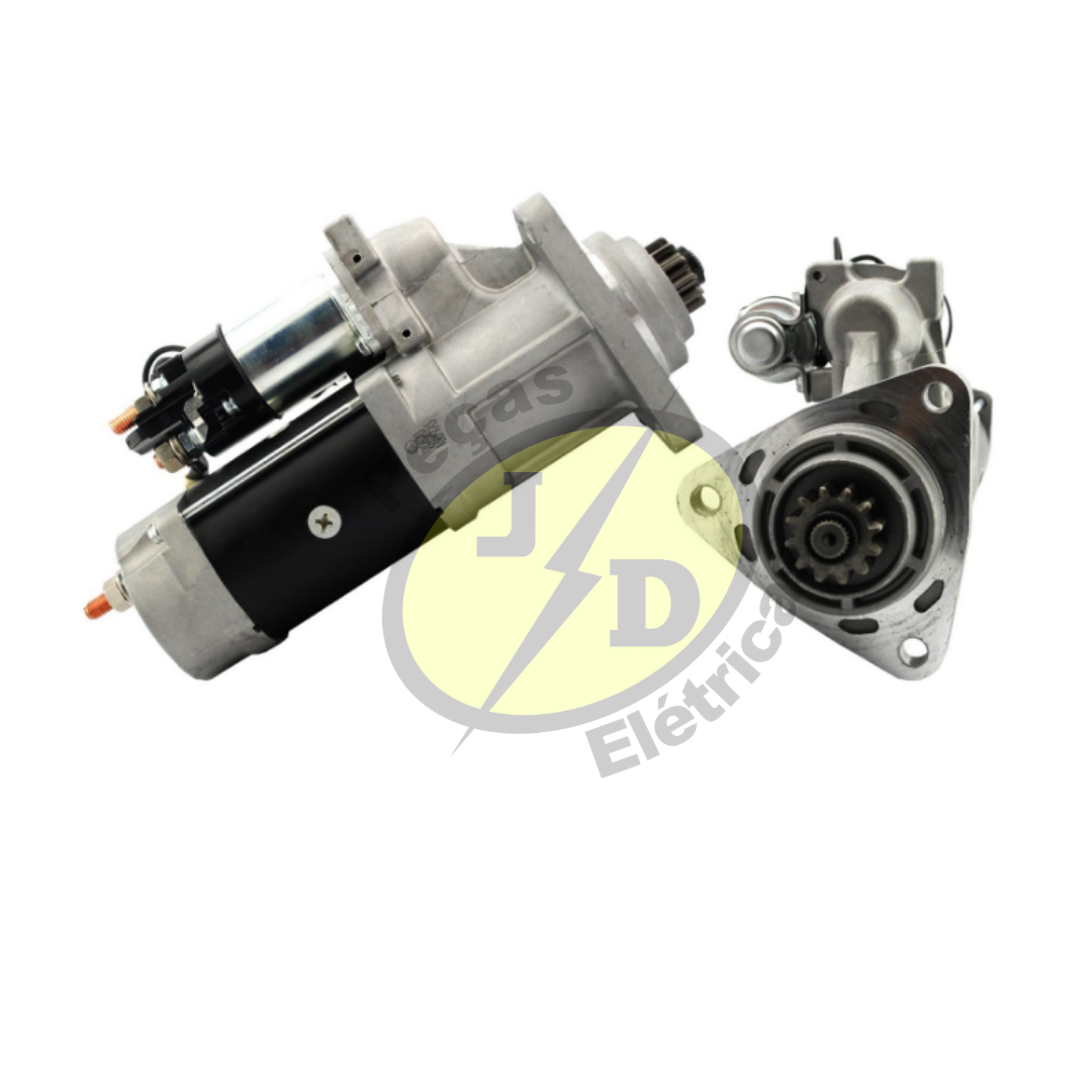 Motor de Partida 38MT Ford Cargo Cummins Caminhões Volkswagen 12 Dentes ...