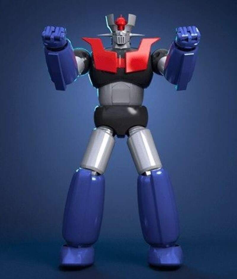 Archivos Stl Para Impresión 3d - Mazinger Z Articulado