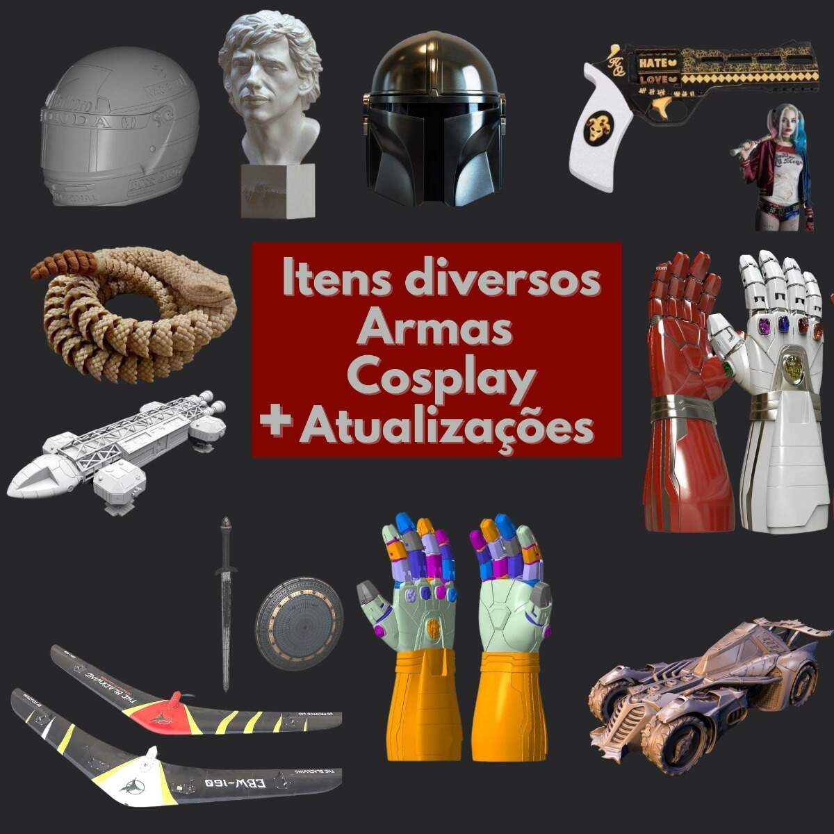 Arquivos Stl 3d Terapack +update Brinde Lançamento Do Ano
