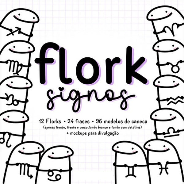 Kit Digital Flork Signos Lt5 Completo Arquivo Png