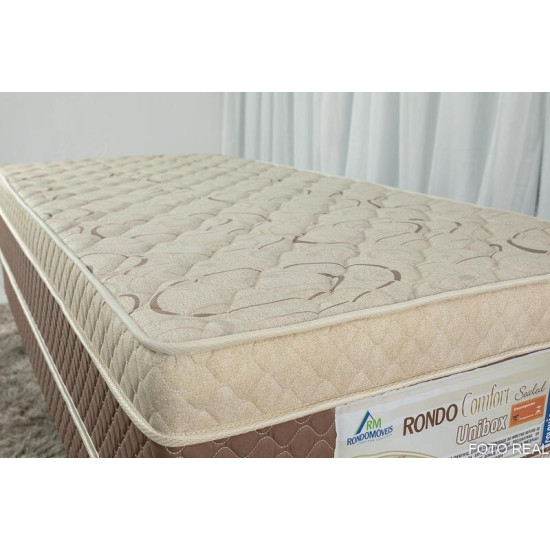 Cama Box Solteiro Rondoconfort Ortopédico D33 Selada - Rondomóveis ...